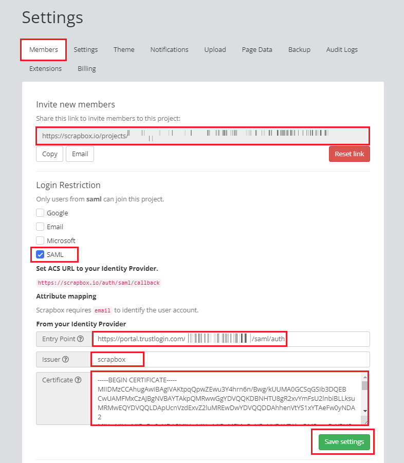 Helpfeel Cosense のSAML JIT設定方法 – サポート − GMOトラスト・ログイン